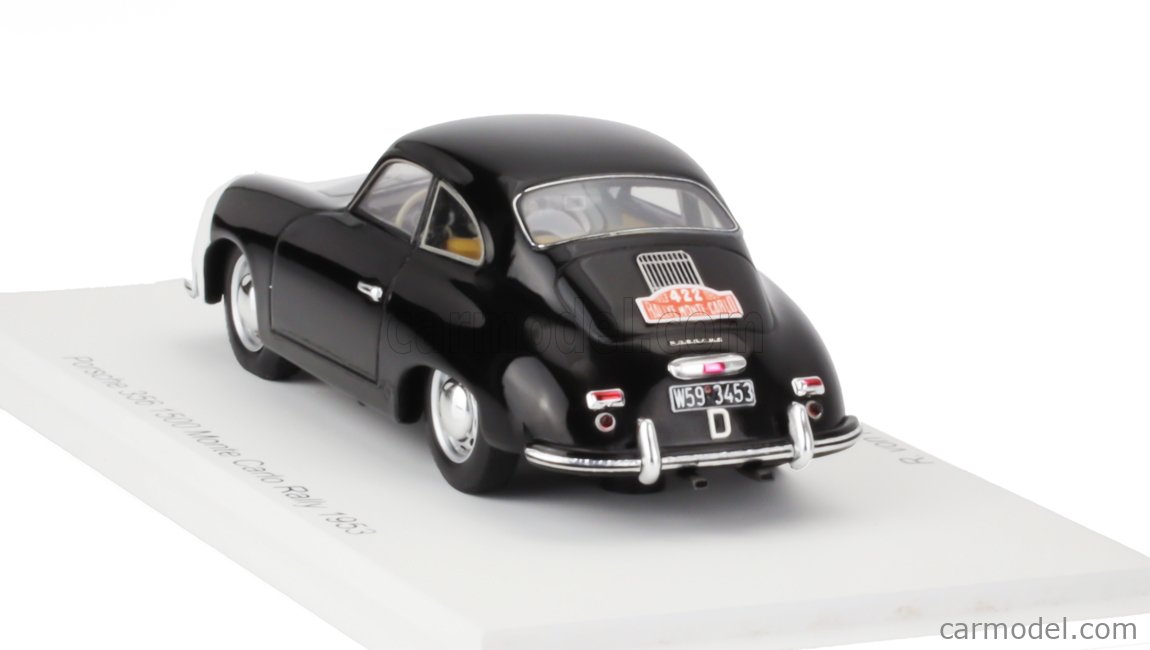 SPARK-MODEL S6133 Scale 1/43 | PORSCHE 356 COUPE N 422 RALLY MONTECARLO ...