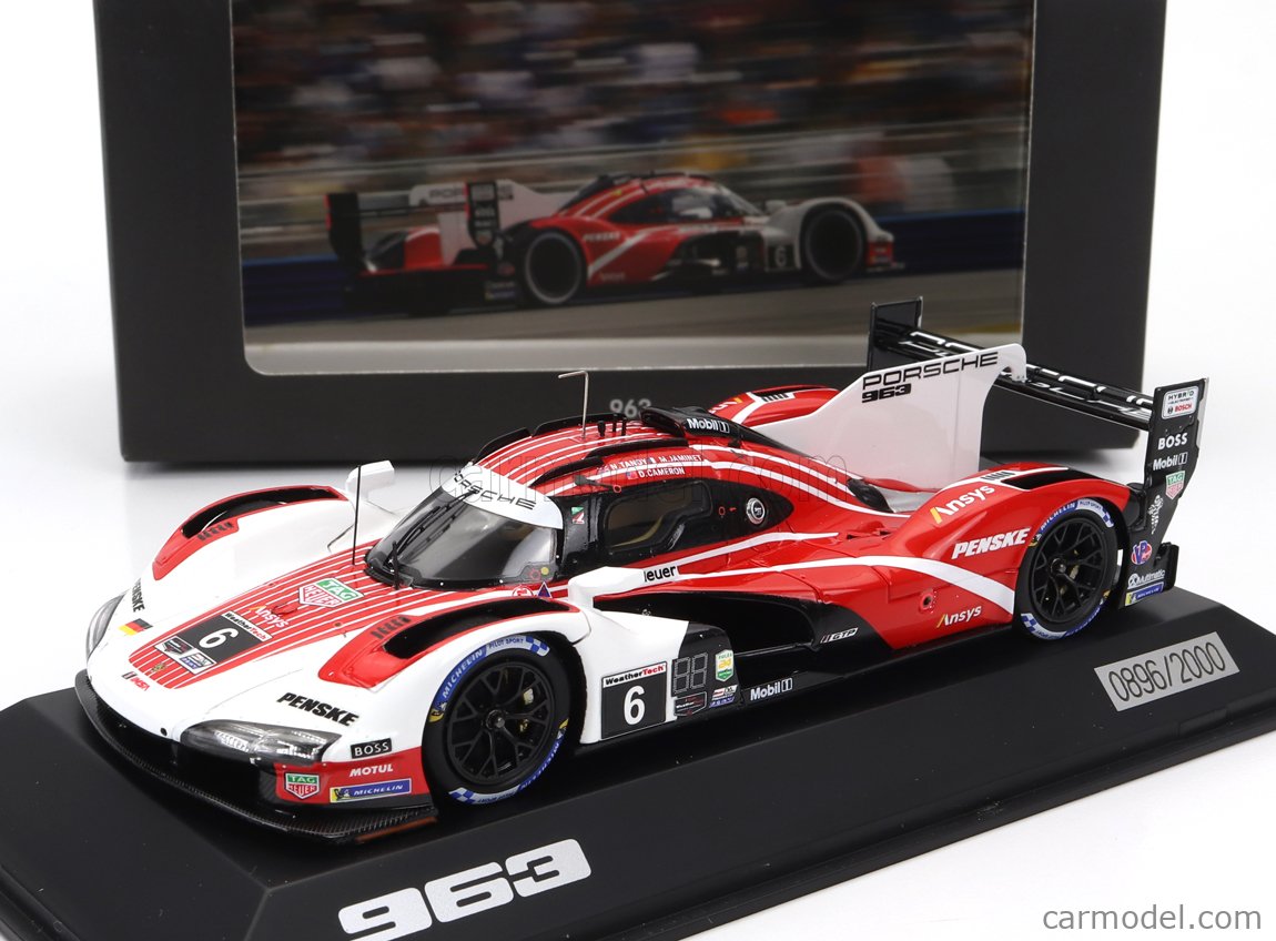 SPARK-MODEL WAP0205010RDAY Scale 1/43 | PORSCHE 963 9RD 4.6L TURBO V8 ...