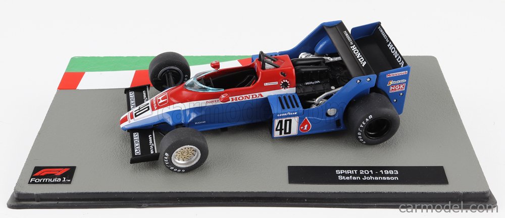 EDICOLA FORMULA1AUTOCOL177 Scale 1/43 | SPIRIT F1 201 HONDA N 40 SEASON ...
