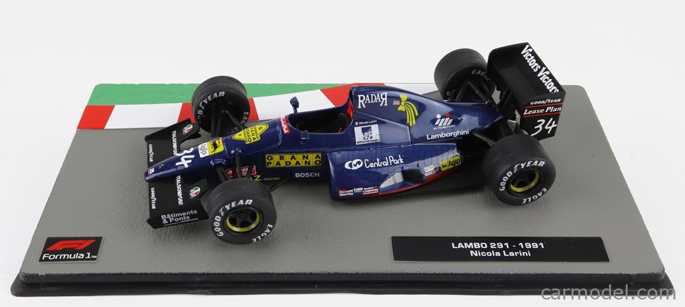 EDICOLA FORMULA1AUTOCOL180 Masstab: 1/43 | LAMBORGHINI F1 TEAM MODENA ...