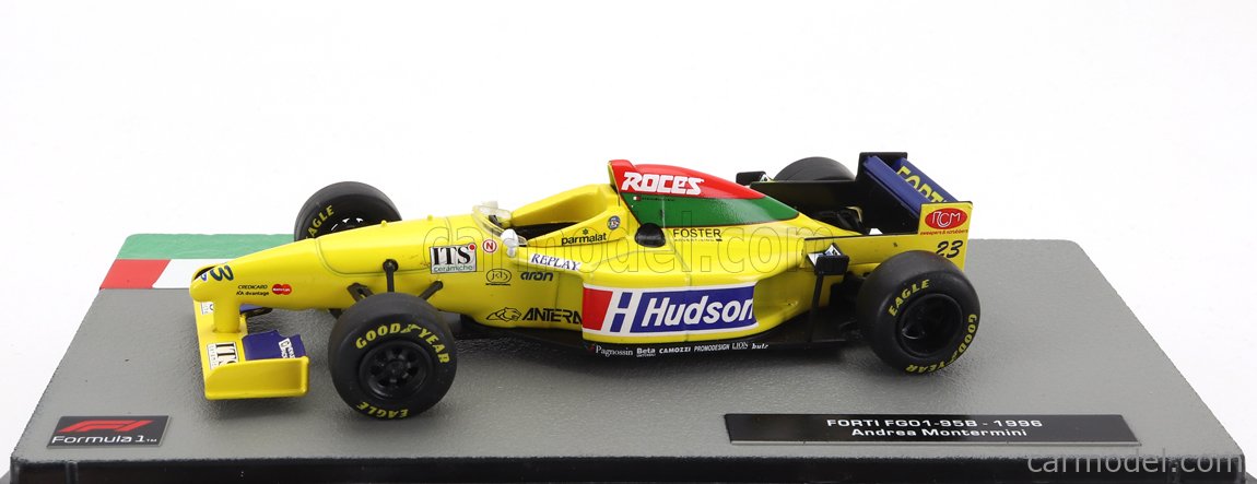 EDICOLA FORMULA1AUTOCOL191 Scale 1/43 | FORTI F1 FG01 95B N 23 SEASON ...