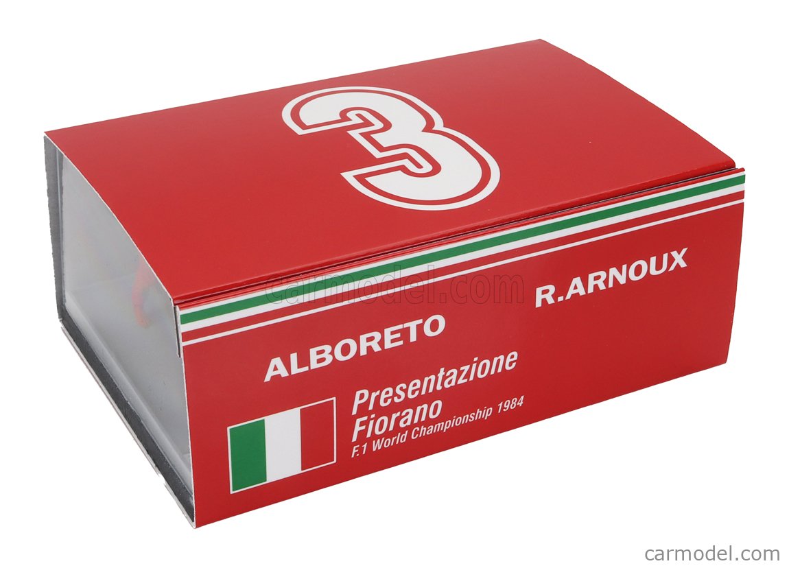 BRUMM PROM S24/01 Escala 1/43 | FERRARI F1 126C4 N 0 PRESENTAZIONE ...