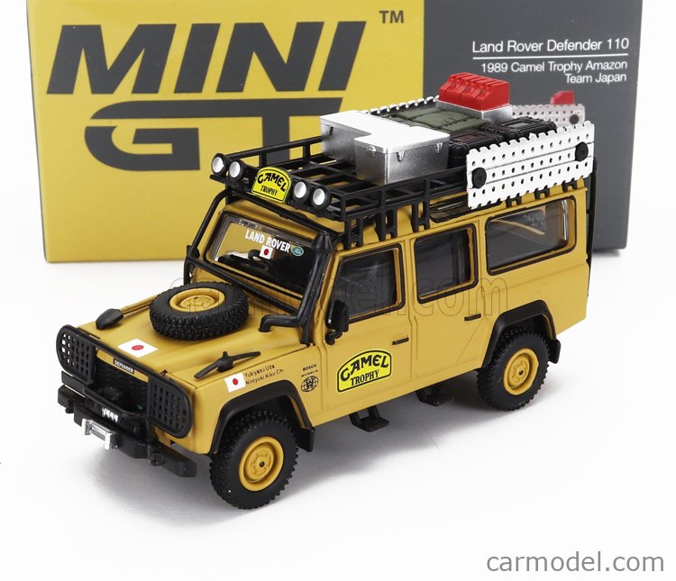 MINI-GT MGT00751-R Scale 1/64 | LAND ROVER DEFENDER 110 TEAM AMAZON ...