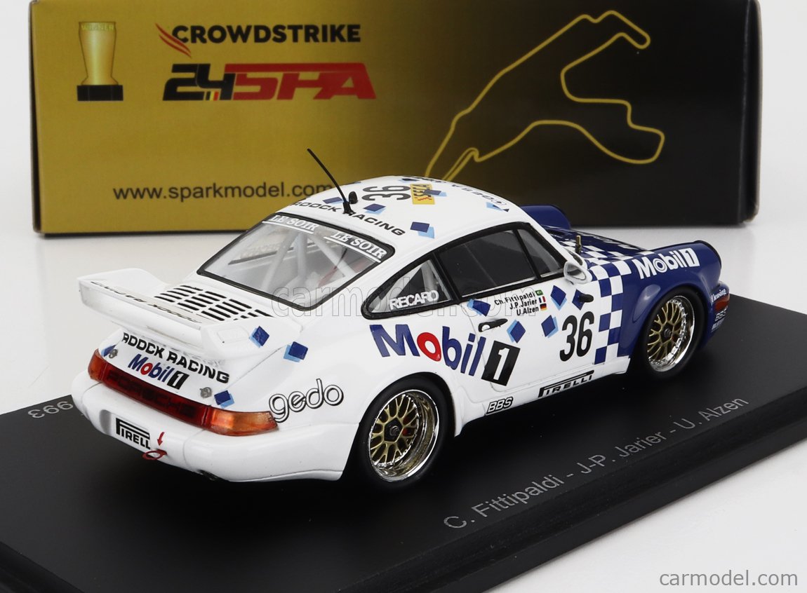 SPARK-MODEL 43SPA1993 Scale 1/43 | PORSCHE 911 964 CARRERA RSR 3.8 TEAM ...
