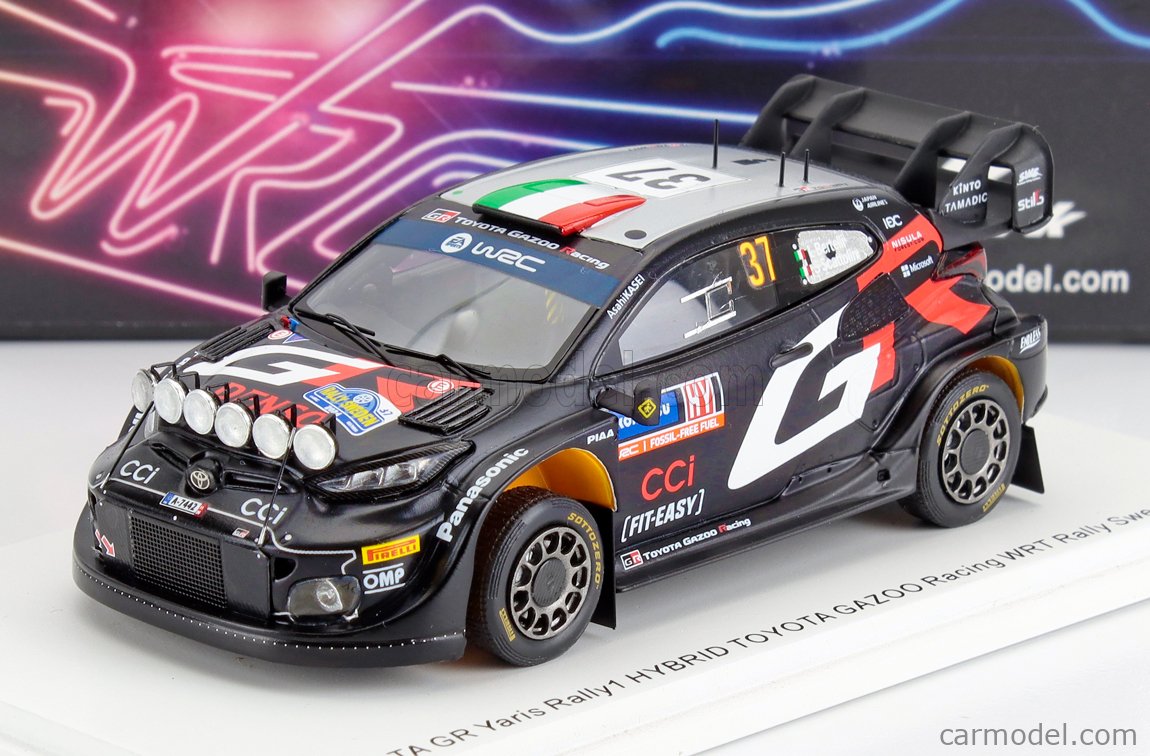 SPARK-MODEL S6866 Scale 1/43 | TOYOTA YARIS GR RALLY1 HYBRID TEAM ...