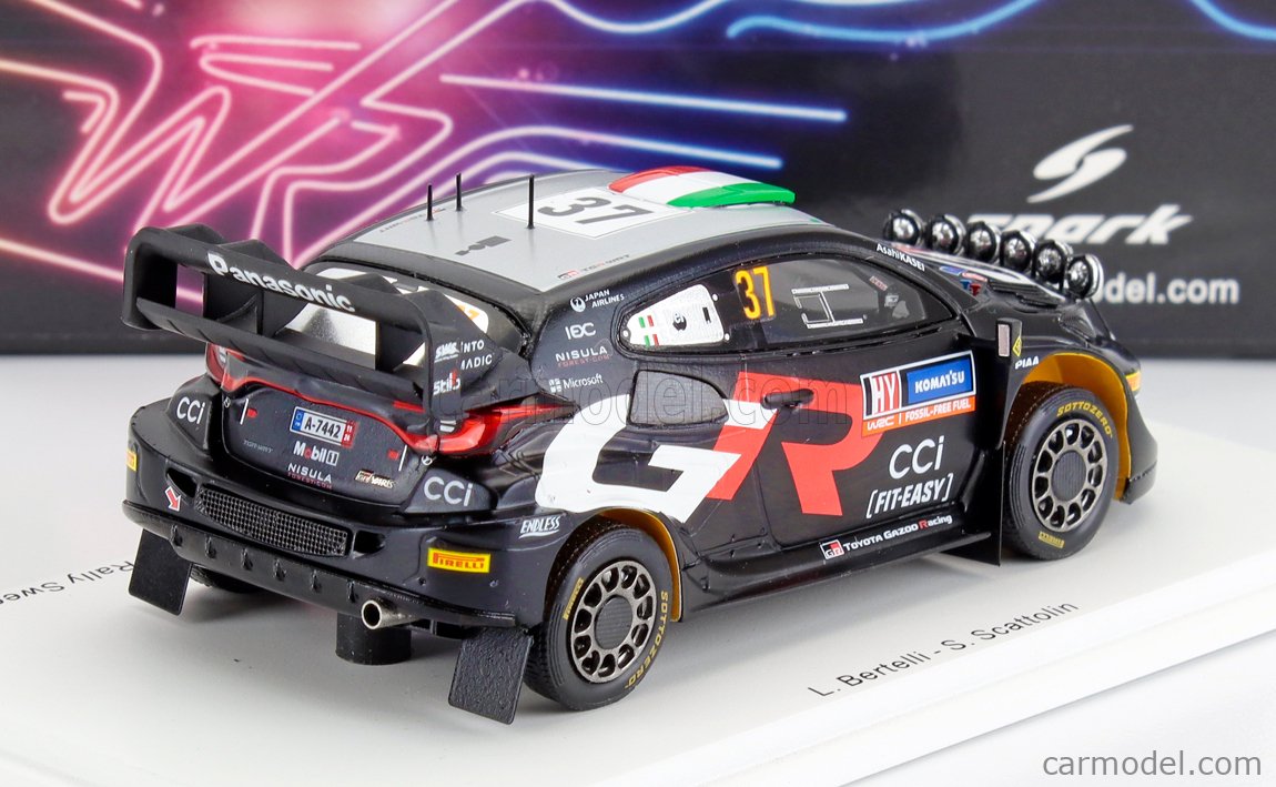 SPARK-MODEL S6866 Scale 1/43 | TOYOTA YARIS GR RALLY1 HYBRID TEAM ...