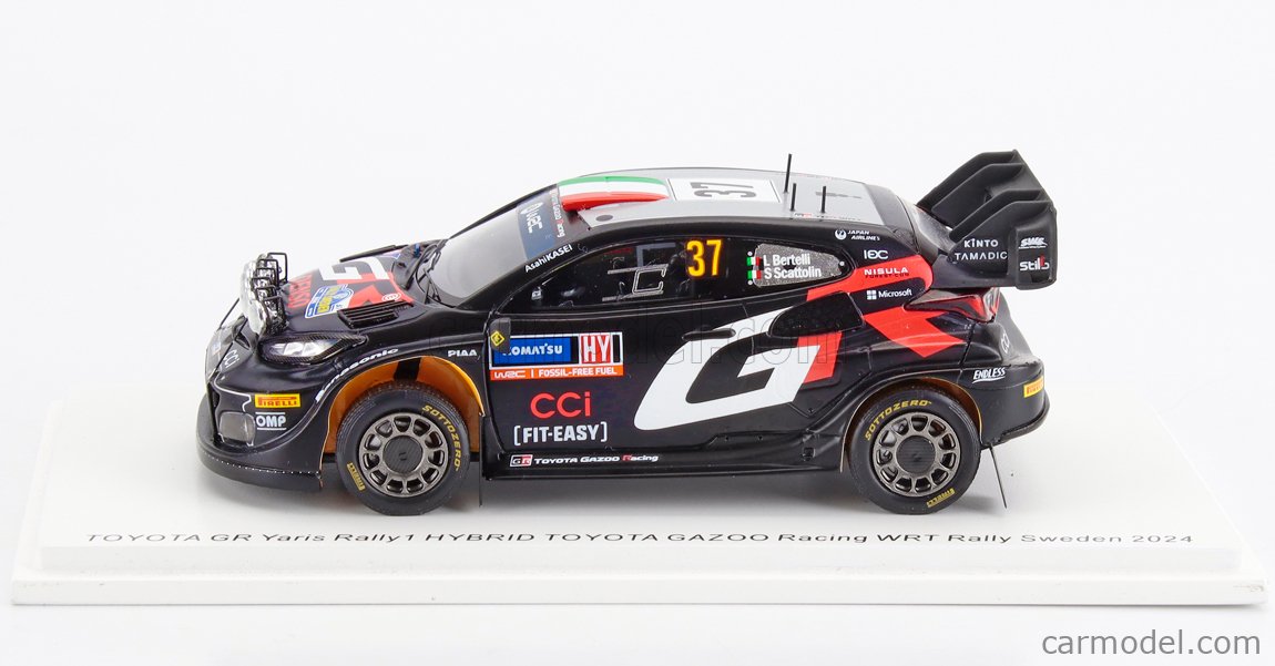 SPARK-MODEL S6866 Scale 1/43 | TOYOTA YARIS GR RALLY1 HYBRID TEAM ...