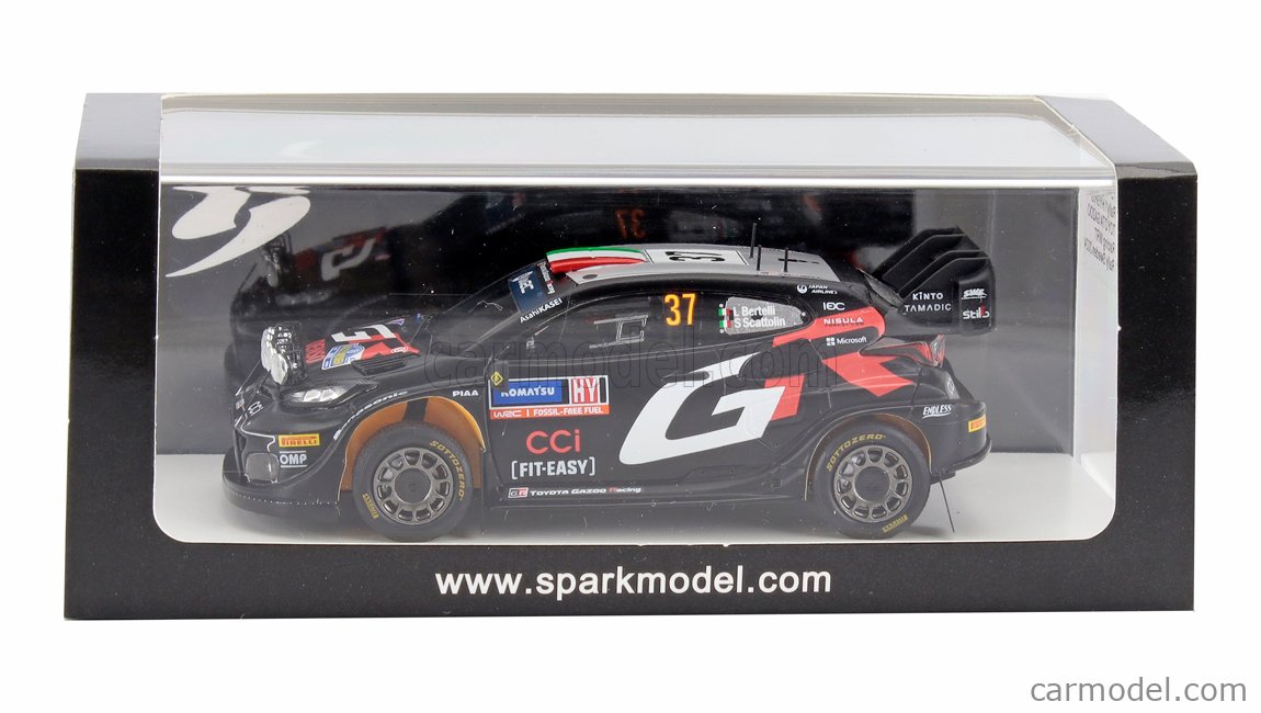 SPARK-MODEL S6866 Scale 1/43 | TOYOTA YARIS GR RALLY1 HYBRID TEAM ...