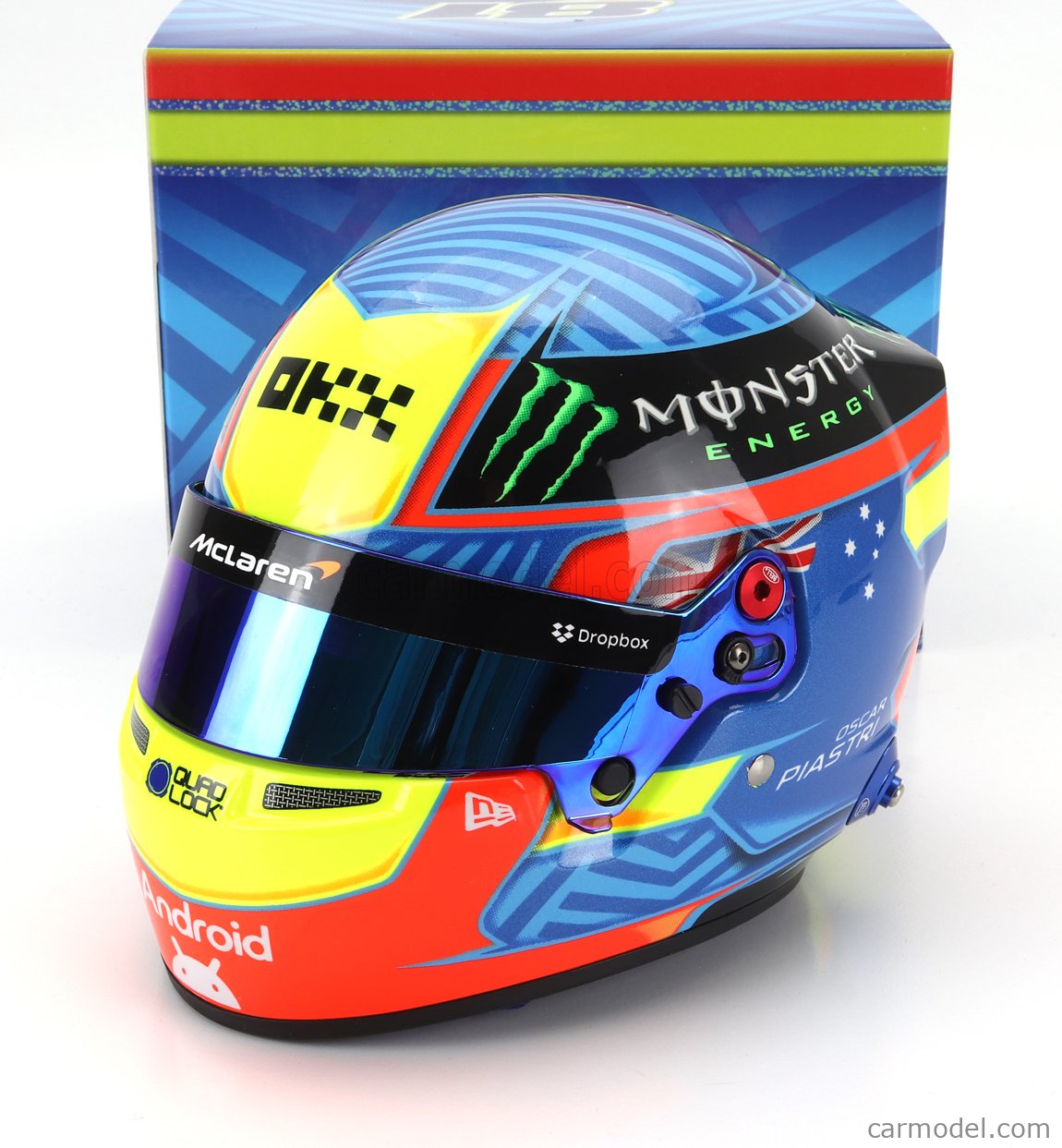 MINI HELMET 4100307 Echelle 1/2 | BELL HELMET CASCO HELMET F1 OSCAR ...