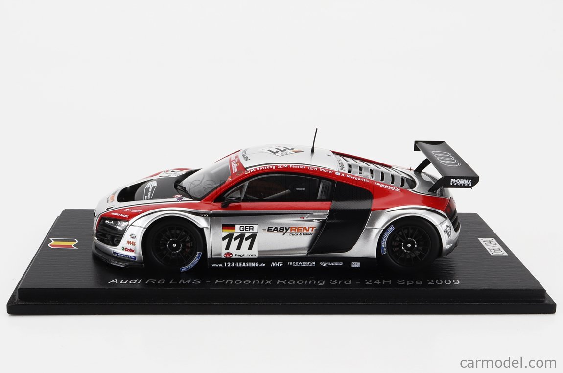 SPARK-MODEL 100SPA21 Scale 1/43 | AUDI R8 LMS TEAM PHOENIX RACING N 111 ...