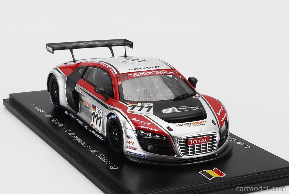 SPARK-MODEL 100SPA21 Masstab: 1/43 | AUDI R8 LMS TEAM PHOENIX RACING N ...
