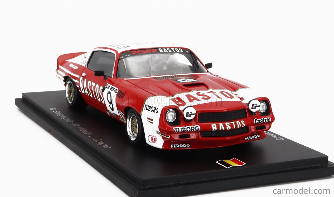 SPARK-MODEL 100SPA11 Scale 1/43 | CHEVROLET CAMARO Z/28 TEAM BASTOS ...