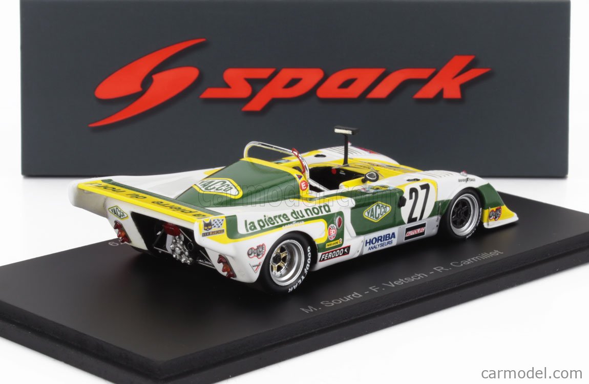 SPARK-MODEL S9419 Scale 1/43 | CHEVRON B36 2.0L S4 TEAM SOCIETE RACING ...