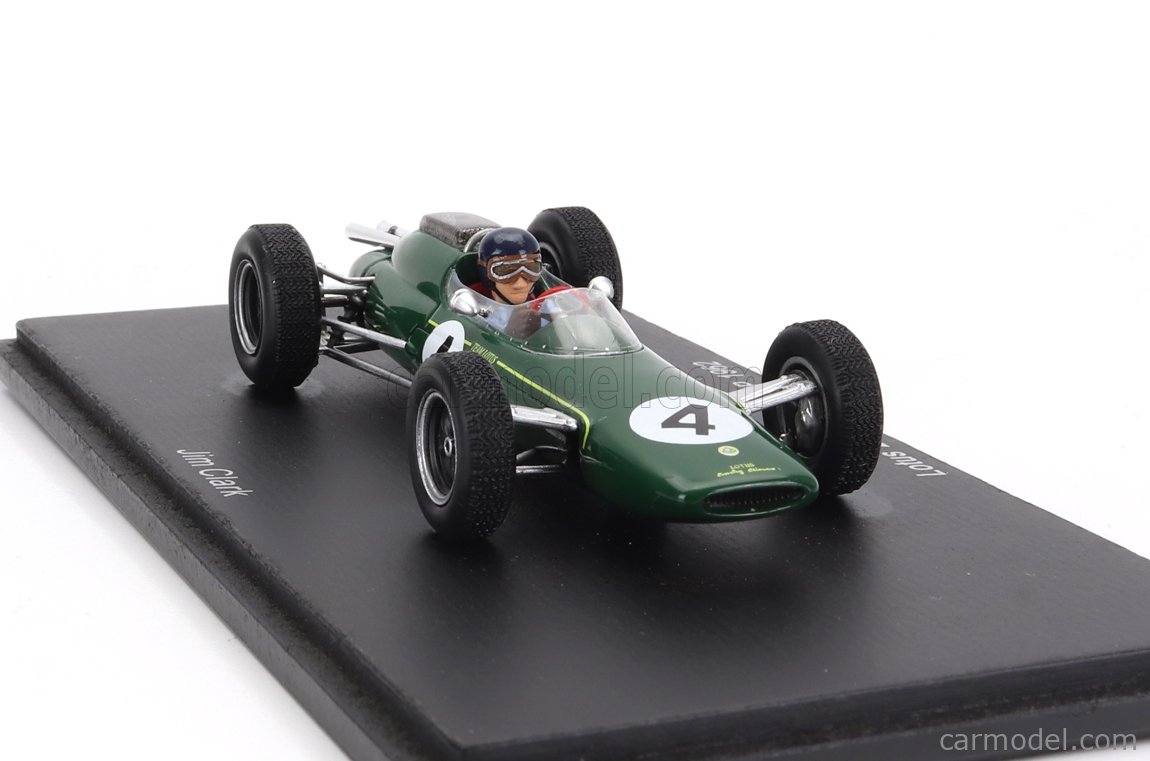 SPARK-MODEL S1616 Scala 1/43 | LOTUS F1 25 N 4 DUTCH GP 1962 JIM CLARK ...
