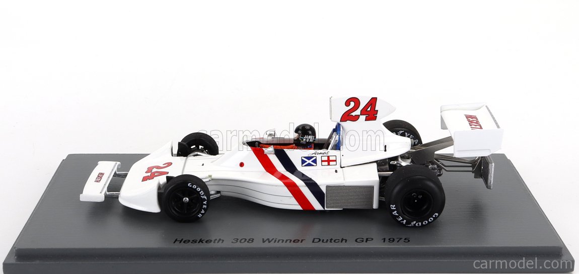 SPARK-MODEL S2239 Масштаб 1/43 | HESKETH F1 308 N 24 WINNER DUTCH GP ...