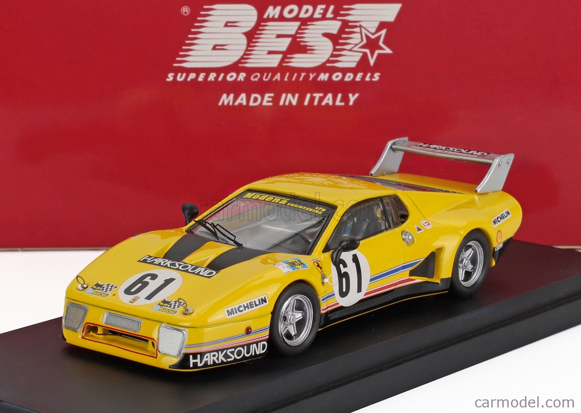 BEST-MODEL 9281 Scala 1/43 | FERRARI 512BB LM 4.9L TEAM BEURLYS N 61 ...
