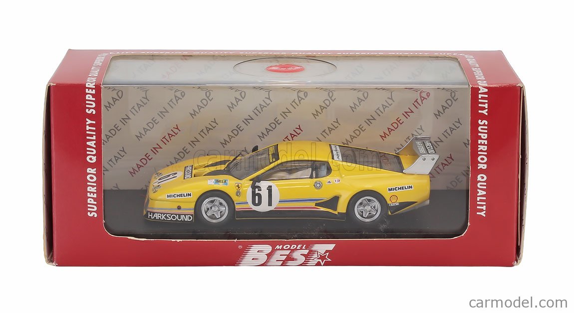 BEST-MODEL 9281 Scala 1/43 | FERRARI 512BB LM 4.9L TEAM BEURLYS N 61 ...