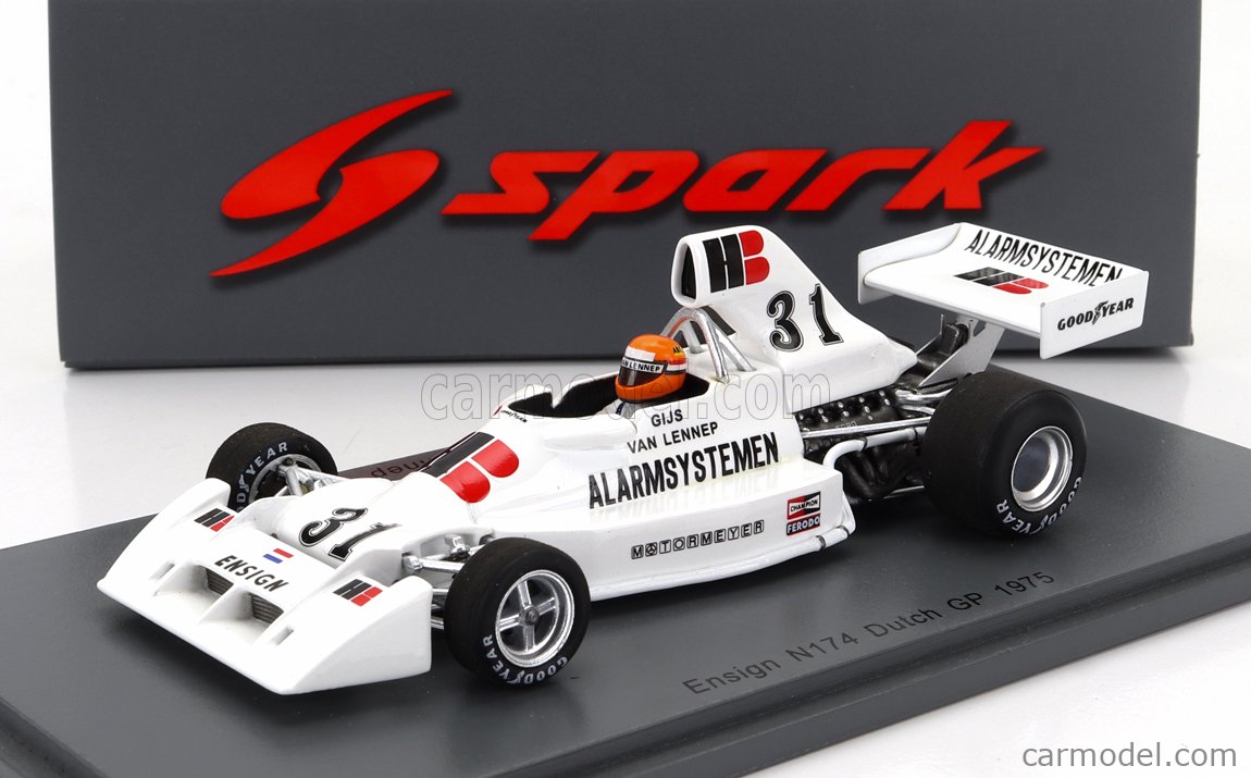 SPARK-MODEL S5301 Scala 1/43 | ENSIGN F1 N174 N 31 DUTCH GP 1975 GIJS ...