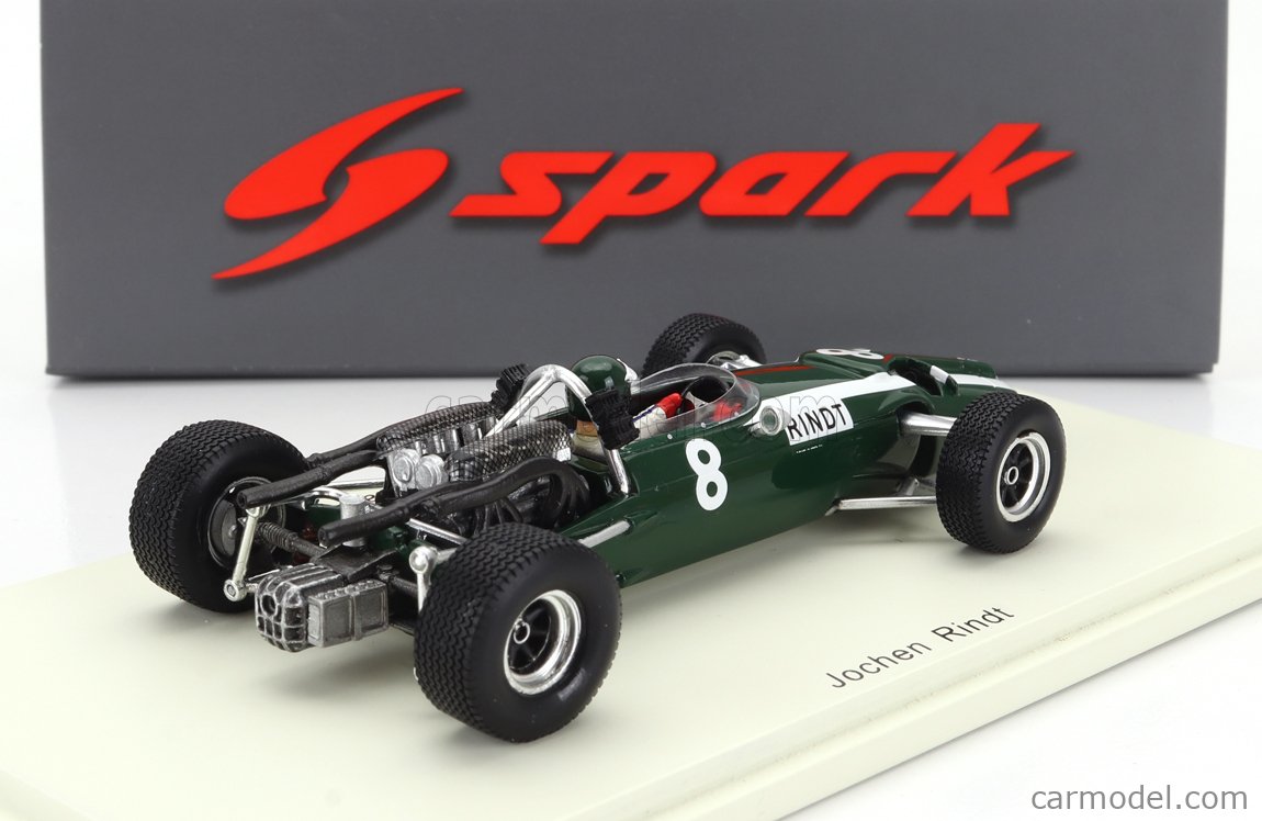 SPARK-MODEL S5291 Echelle 1/43 | COOPER F1 T81 N 8 3rd GERMAN GP 1966 ...