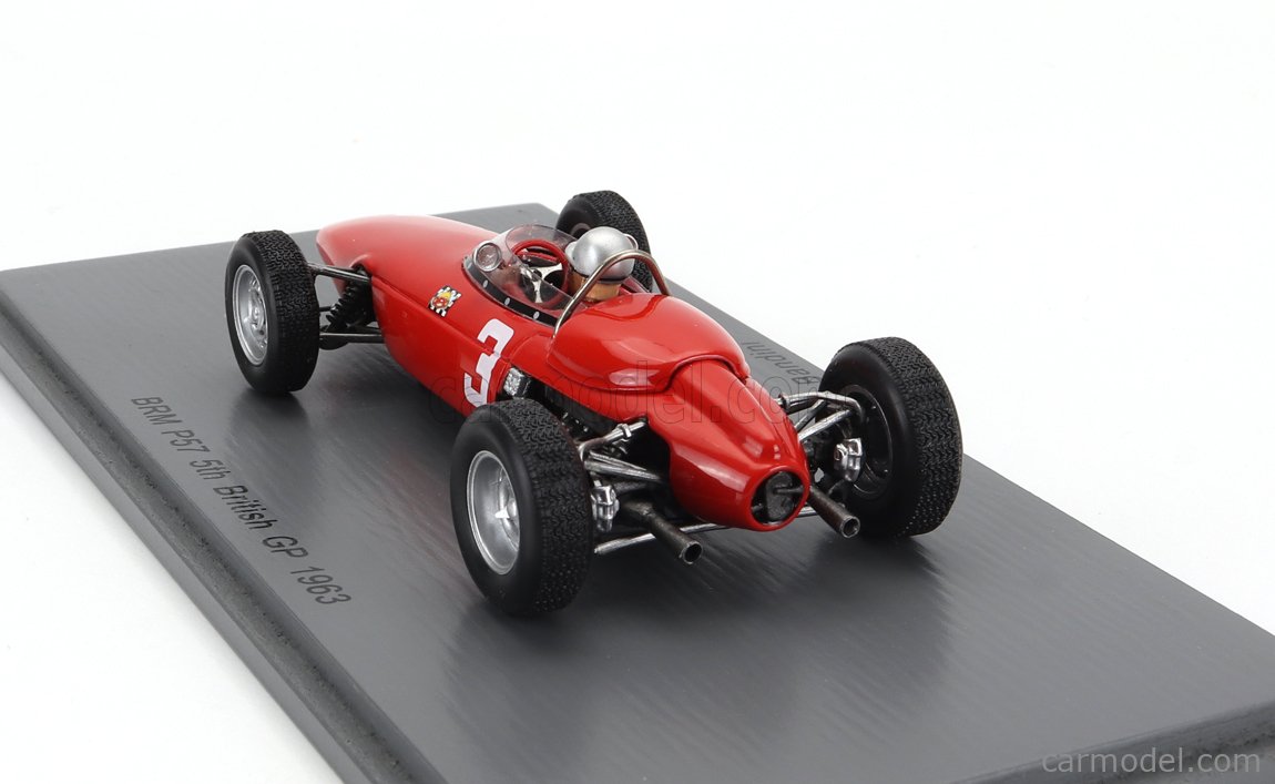 SPARK-MODEL S5270 Echelle 1/43 | BRM F1 P57 N 3 5th BRITISH GP 1963 ...