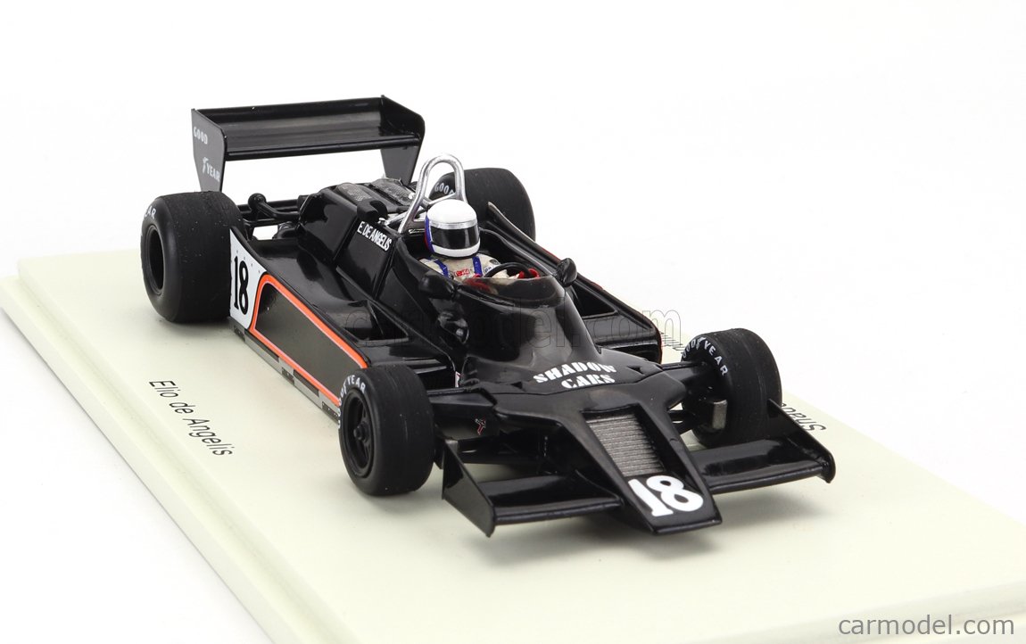 SPARK-MODEL S7371 Масштаб 1/43 | SHADOW F1 DN9 N 18 ARGENTINA GP 1979 ...