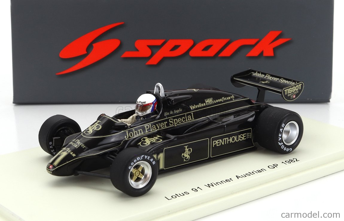 SPARK-MODEL S5352 Echelle 1/43 | LOTUS F1 FORD 91 N 11 WINNER AUSTRIAN ...