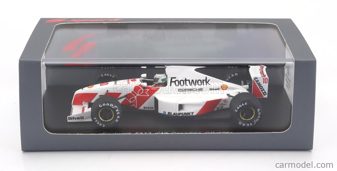SPARK-MODEL S3982 Masstab: 1/43 | FOOTWORK F1 FA12 PORSCHE V12 N 10 ...