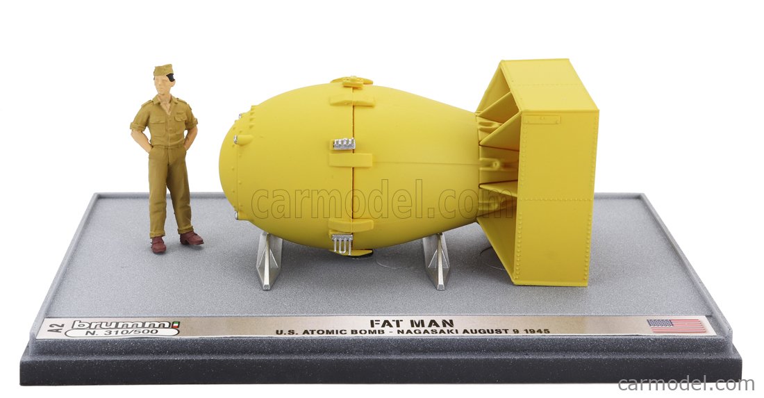 BRUMM PROM A2 Scale 1/43 | ACCESSORIES FAT MAN - BOMBA ATOMICA - LAST ...