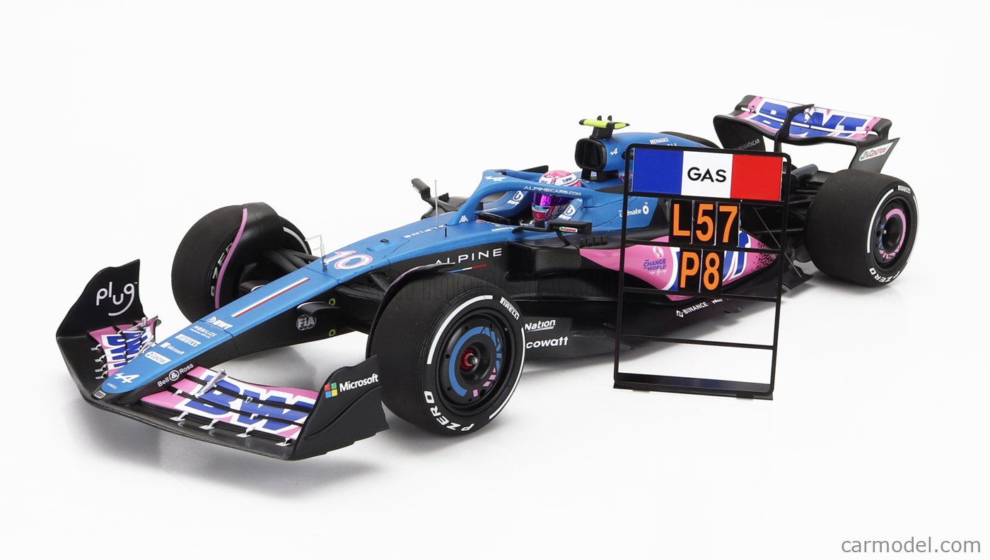 MINICHAMPS 147230310 Scale 1/18 | ALPINE F1 A523 TEAM BWT ALPINE N 10 ...