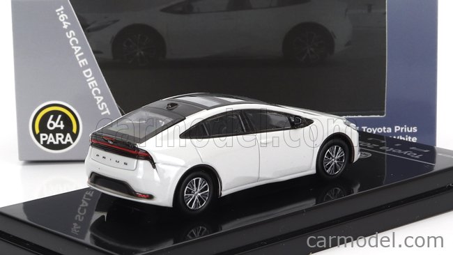 PARAGON-MODELS PA-55604 Scale 1/64 | TOYOTA PRIUS LHD 2023 WHITE