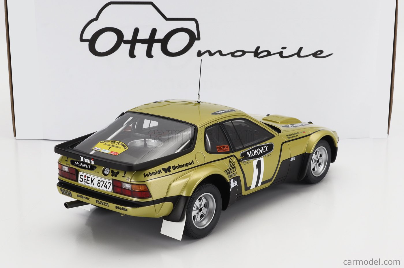 OTTO-MOBILE OT442 Scale 1/18 | PORSCHE 924 CARRERA GTS N 1 WINNER RALLY ...