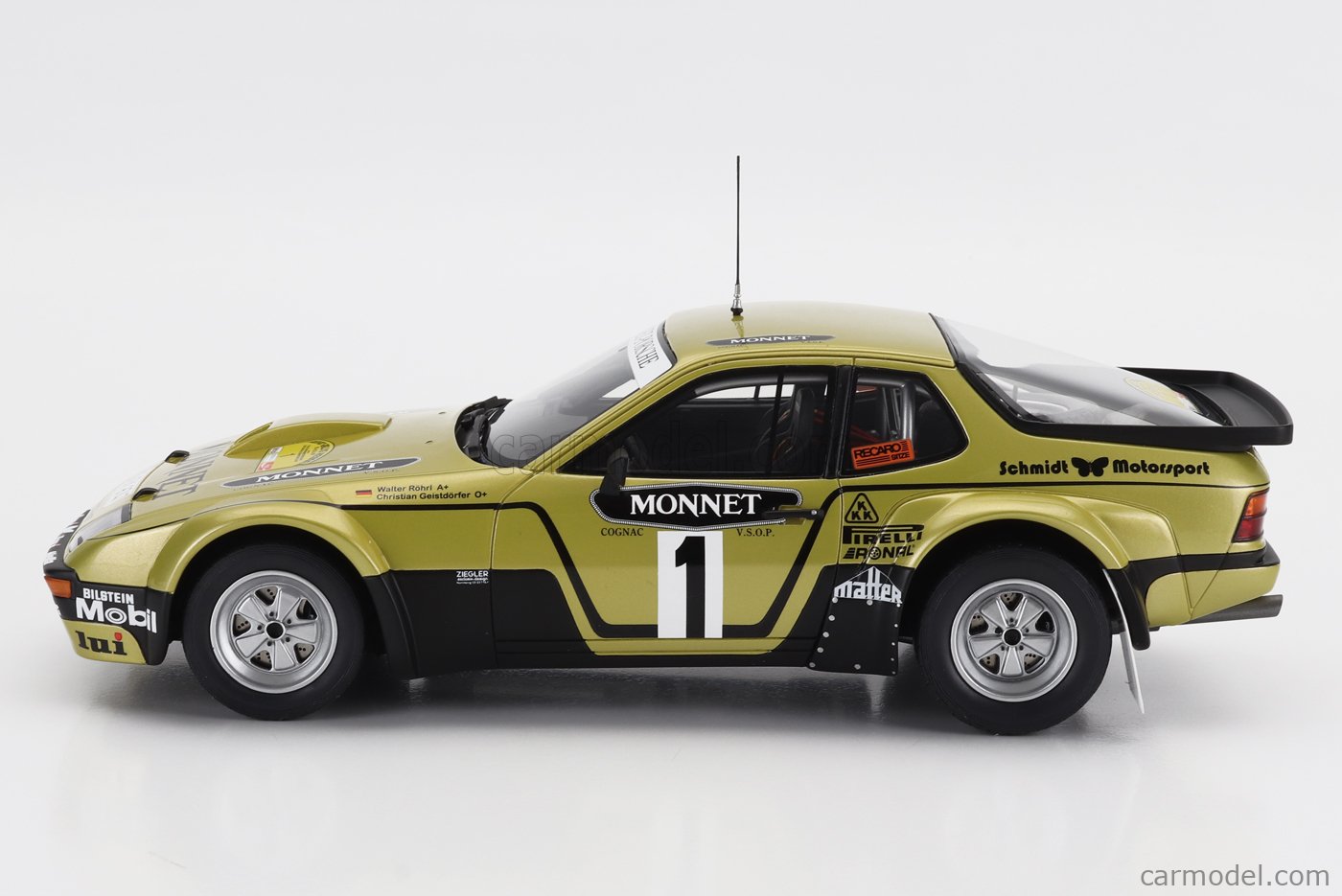 OTTO-MOBILE OT442 Scale 1/18 | PORSCHE 924 CARRERA GTS N 1 WINNER RALLY ...