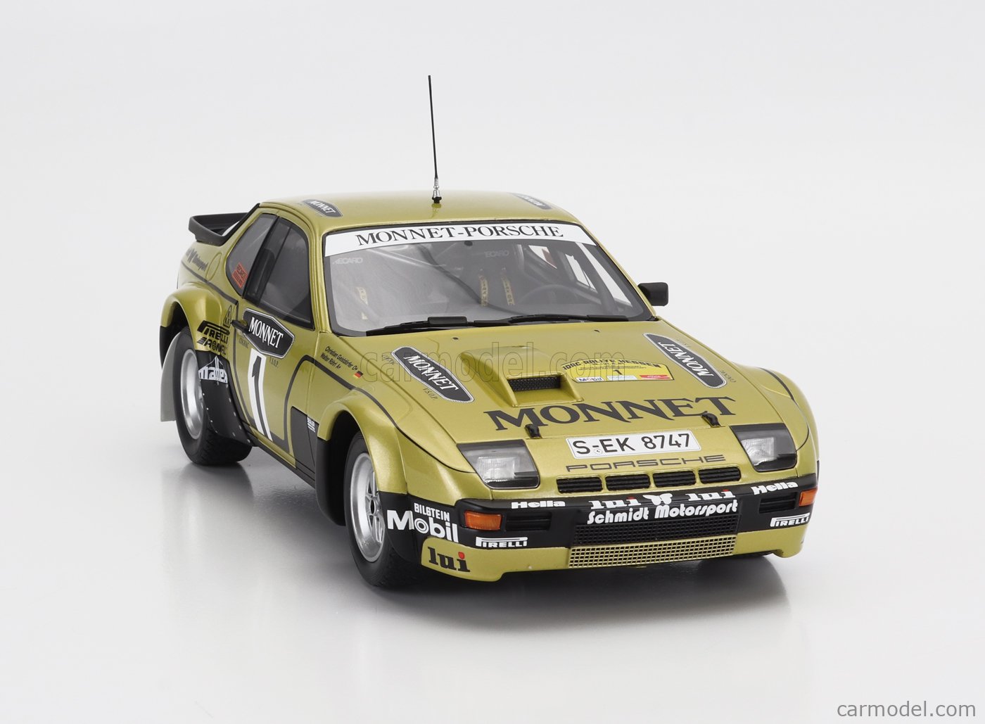 OTTO-MOBILE OT442 Scale 1/18 | PORSCHE 924 CARRERA GTS N 1 WINNER RALLY ...