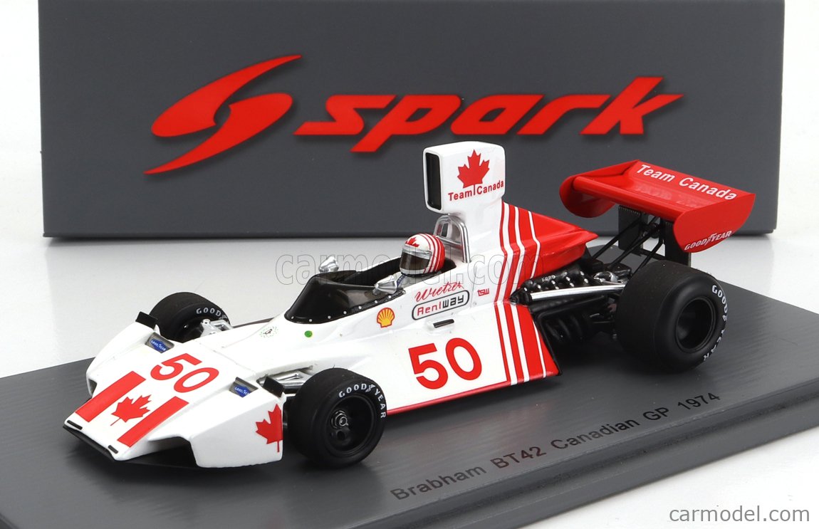 SPARK-MODEL S5257 Escala 1/43 | BRABHAM F1 BT42 N 50 CANADA GP 1974 ... SPARK-MODEL S5257 Escala 1/43 | BRABHAM F1 BT42 N 50 CANADA GP 1974 ...