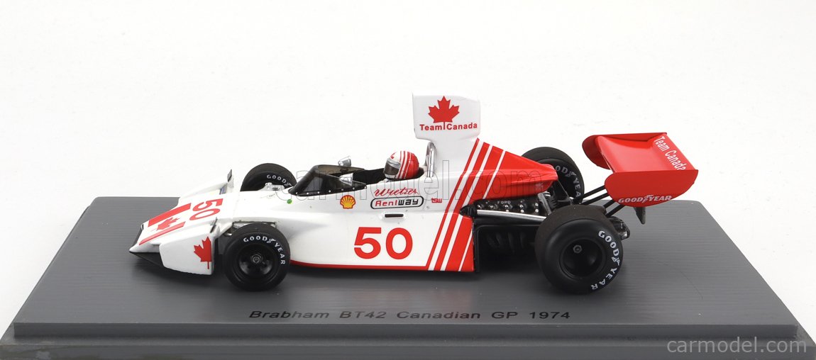 SPARK-MODEL S5257 Escala 1/43 | BRABHAM F1 BT42 N 50 CANADA GP 1974 ... SPARK-MODEL S5257 Escala 1/43 | BRABHAM F1 BT42 N 50 CANADA GP 1974 ...