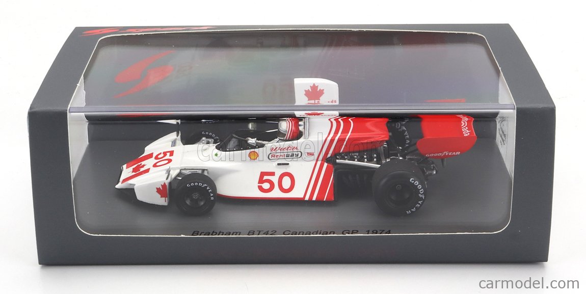 SPARK-MODEL S5257 Escala 1/43 | BRABHAM F1 BT42 N 50 CANADA GP 1974 ... SPARK-MODEL S5257 Escala 1/43 | BRABHAM F1 BT42 N 50 CANADA GP 1974 ...