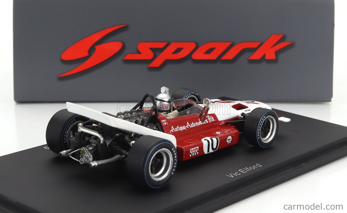 SPARK-MODEL S3127 Масштаб 1/43 | McLAREN F1 M7B N 10 5th FRENCH GP 1969 ...