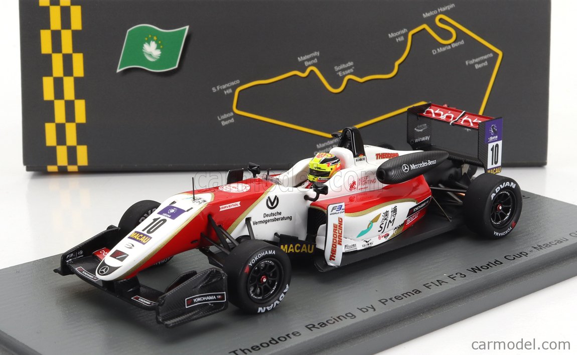 SPARK-MODEL SA154 Scale 1/43 | DALLARA F3 TEAM THEODORE RACING BY PREMA ...