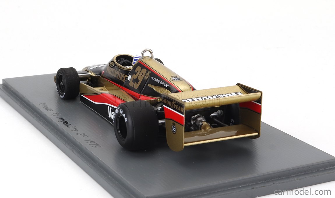 SPARK-MODEL S3903 Masstab: 1/43 | ARROWS F1 A1 N 29 ARGENTINA GP 1979 ...