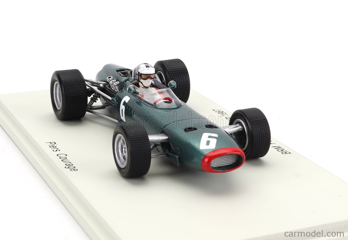 SPARK-MODEL S4249 Scale 1/43 | BRM F1 P261 N 6 MONACO GP 1967 PIERS ...