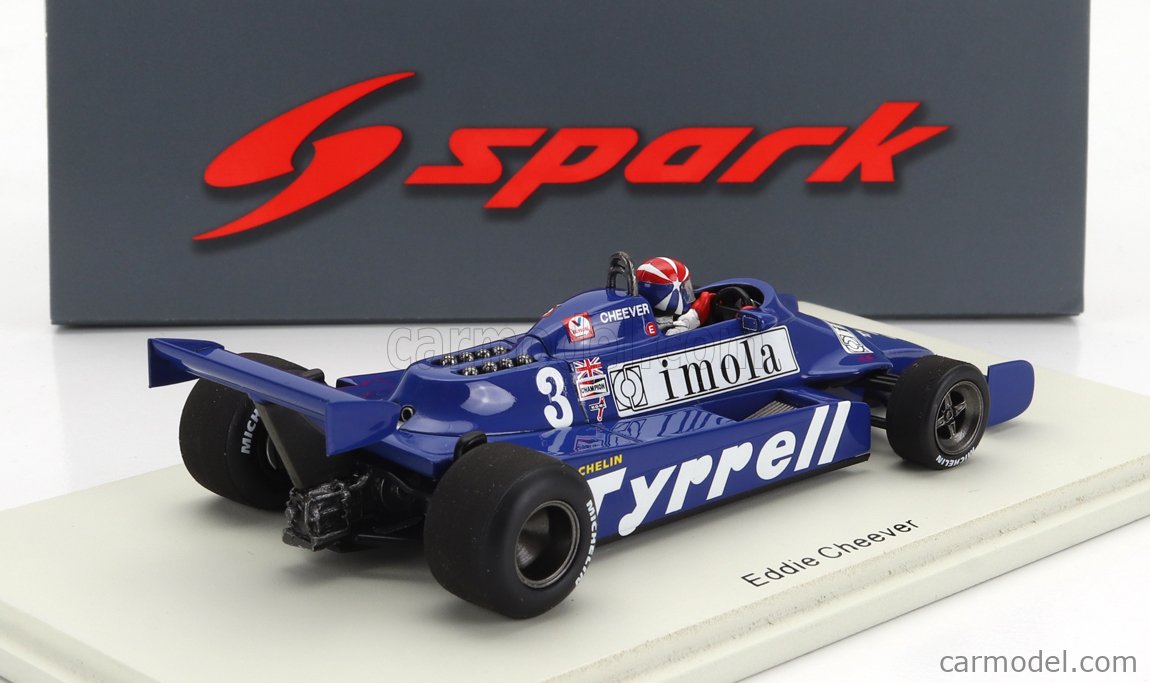 SPARK-MODEL S4319 Escala 1/43 | TYRRELL F1 010 N 3 5th MONACO GP 1981 ...
