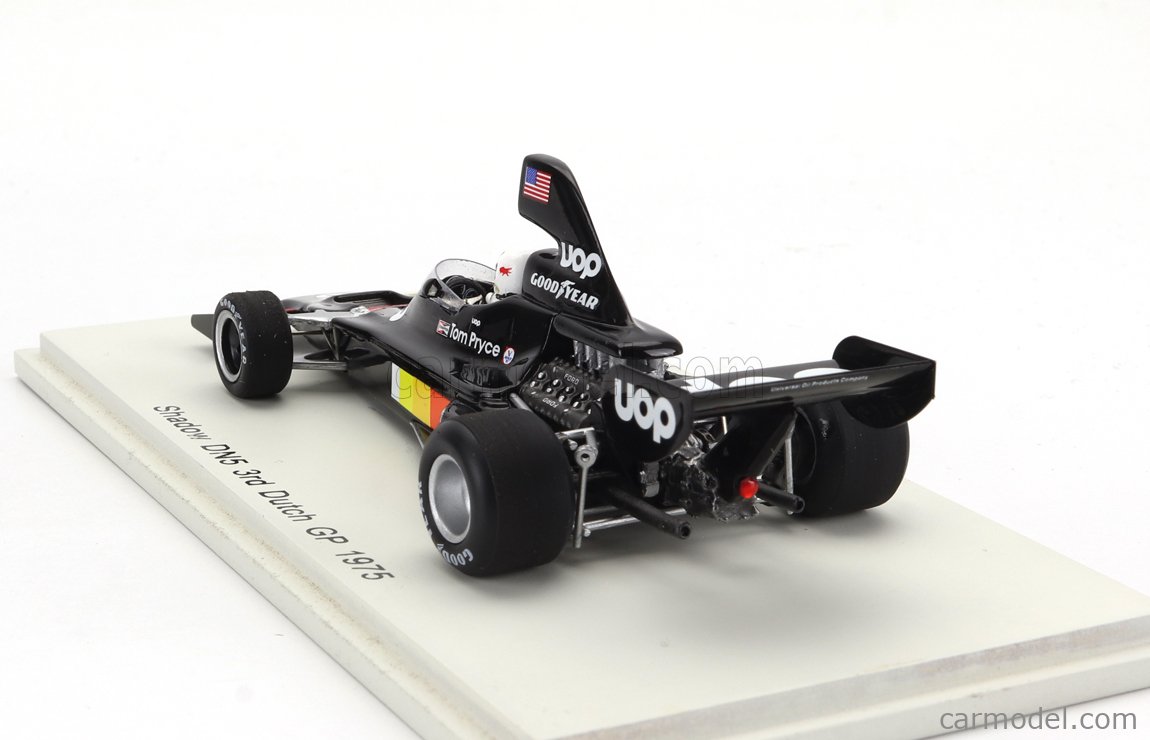 SPARK-MODEL S3836 Echelle 1/43 | SHADOW F1 DN5 N 16 3rd DUTCH GP 1975 ...