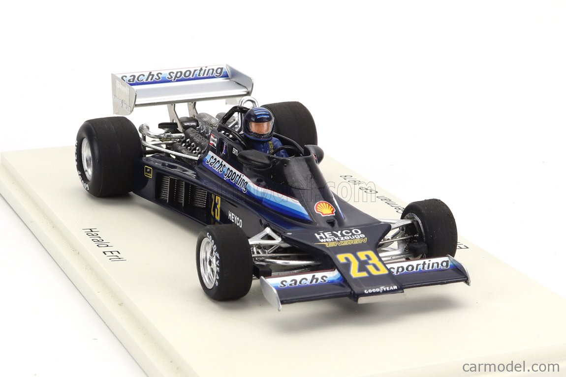 SPARK-MODEL S4814 Масштаб 1/43 | ENSIGN F1 N177 N 23 GERMAN GP 1978 ...