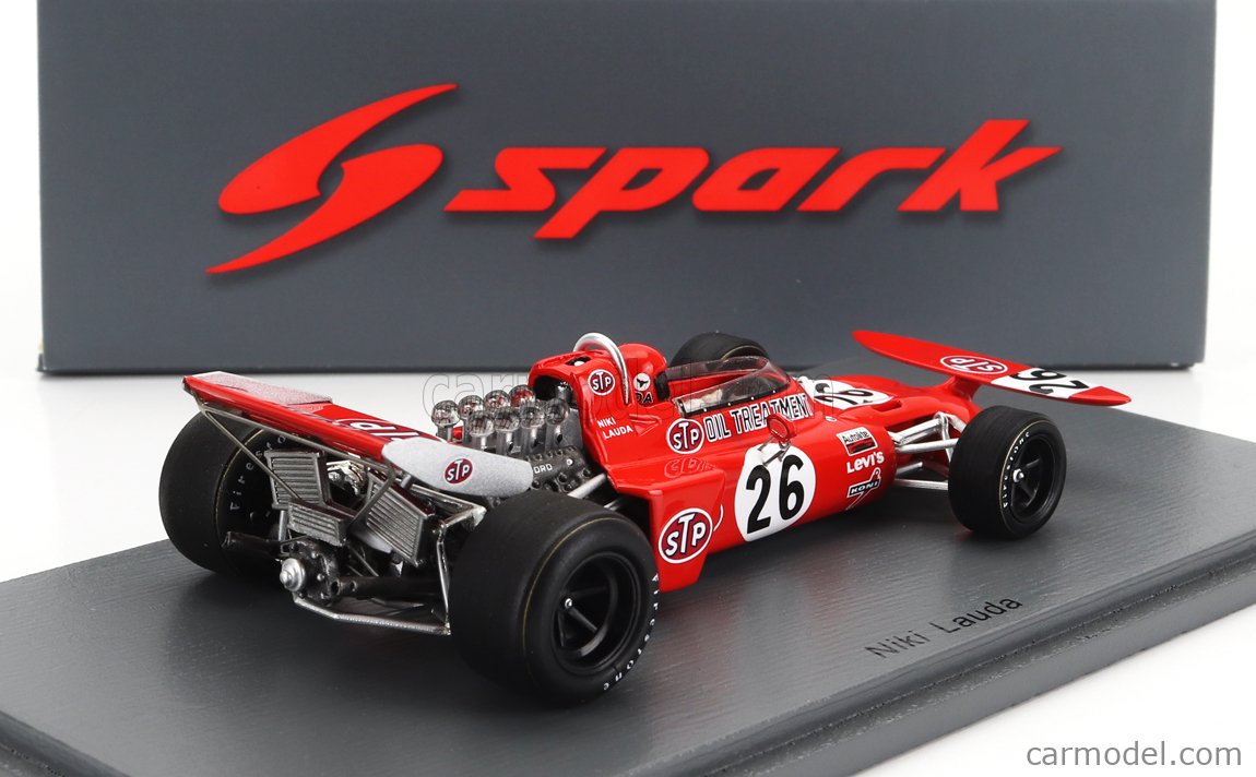 SPARK-MODEL S3379 Echelle 1/43 | MARCH F1 711 N 26 AUSTRIAN GP 1971 ...