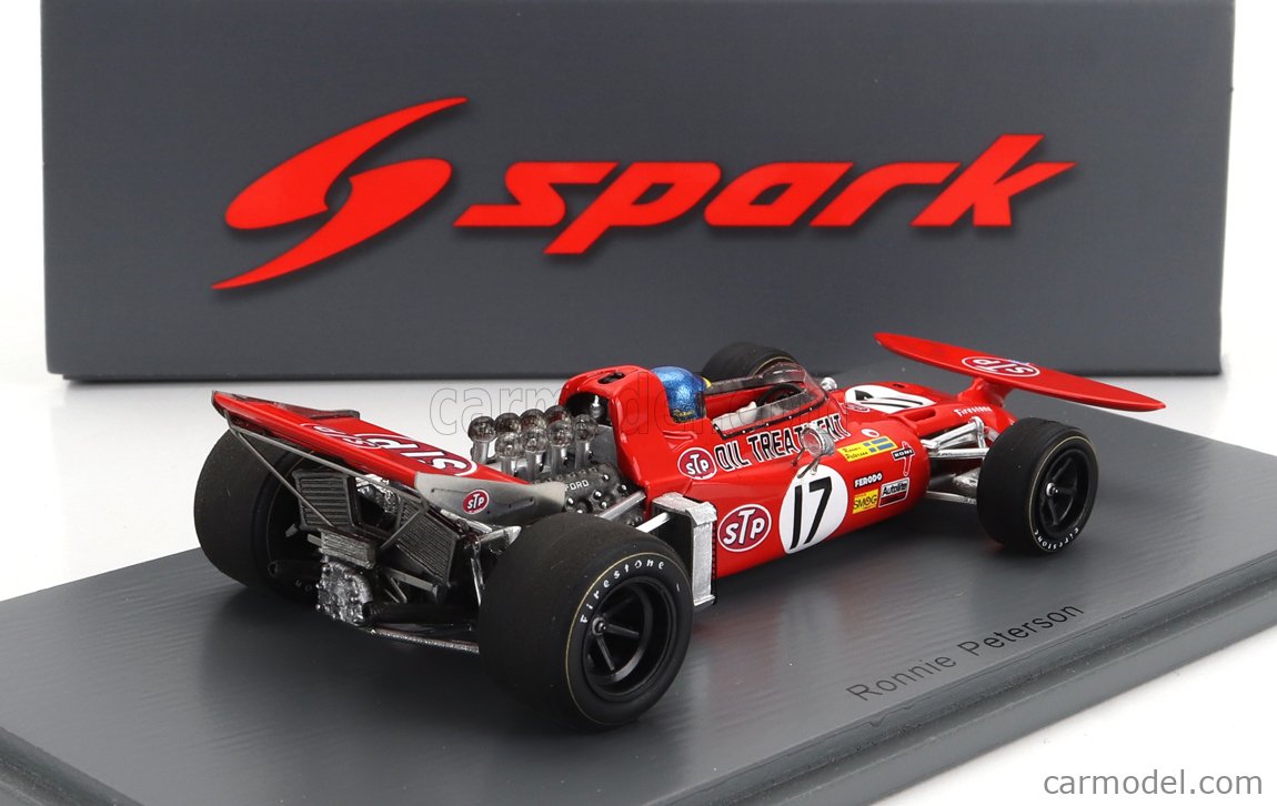 SPARK-MODEL S5360 Scala 1/43 | MARCH F1 711 TEAM STP MARCH RACING N 17 ...