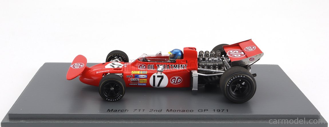 SPARK-MODEL S5360 Echelle 1/43 | MARCH F1 711 TEAM STP MARCH RACING N ...
