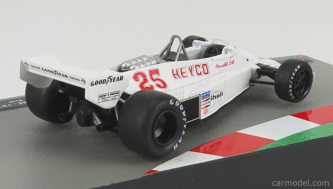 EDICOLA FORMULA1AUTOCOL232 Scale 1/43 | HESKETH F1 308E HEYCO N 25 ...