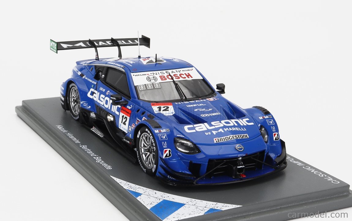 SPARK-MODEL 43SGT2022 Echelle 1/43 | NISSAN TYPE Z TEAM CALSONIC IMPUL N 12 GT500 CLASS SUPER GT ...