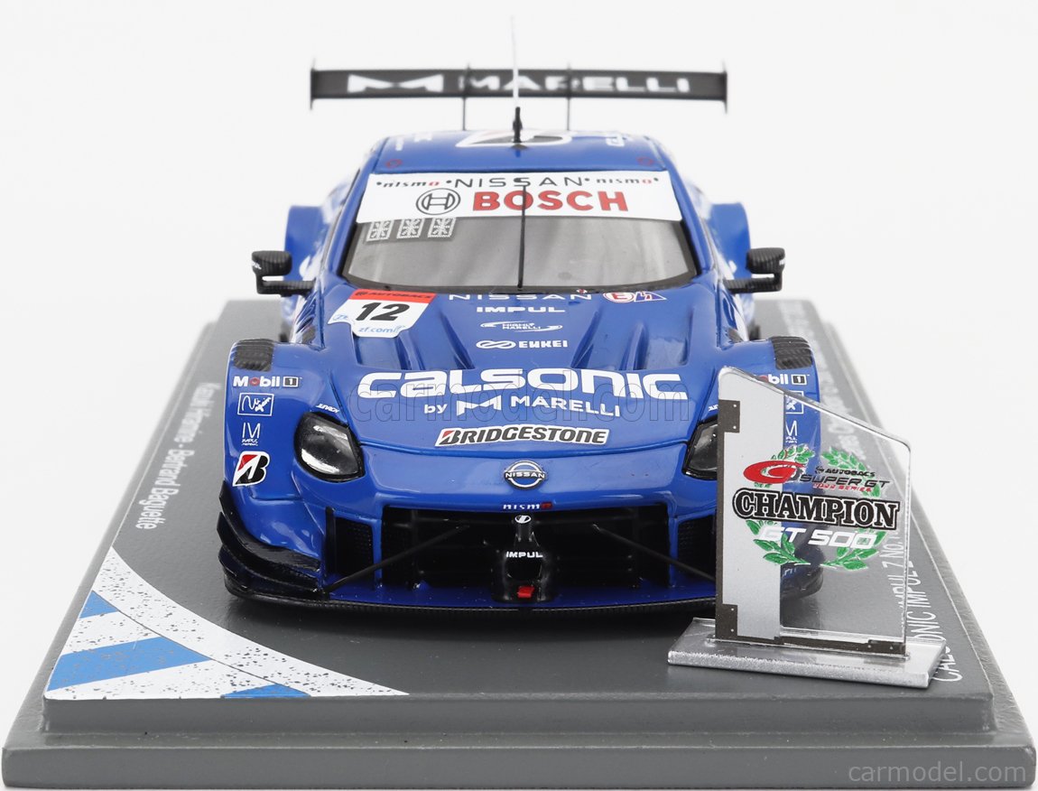 SPARK-MODEL 43SGT2022 Echelle 1/43 | NISSAN TYPE Z TEAM CALSONIC IMPUL N 12 GT500 CLASS SUPER GT ...