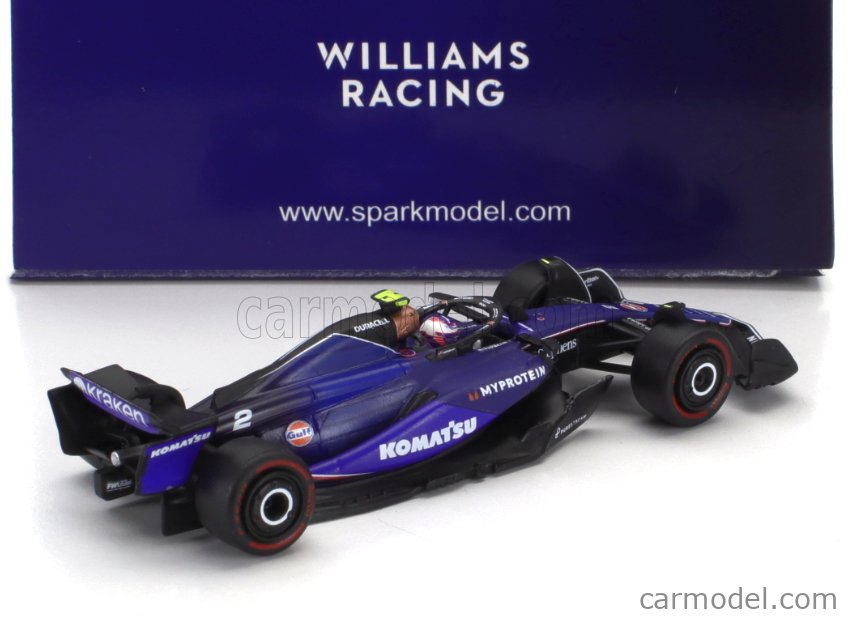SPARK-MODEL Y376 Echelle 1/64 | WILLIAMS F1 FW46 TEAM WILLIAMS RACING N ...